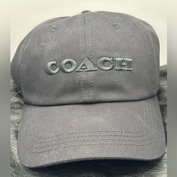Coach | Accessories | Coach Black Baseball Cap | Poshmark